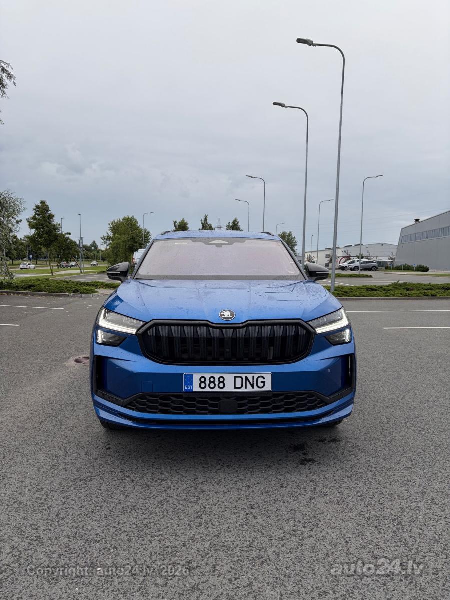 Zils Skoda Kodiaq 2024 Tallina, ar dzinēja tilpumu 1.50 L un nobraukumu 18 tūkst. km par 36900 €, foto 11 vietnē AUTOMOTO.COM.LV