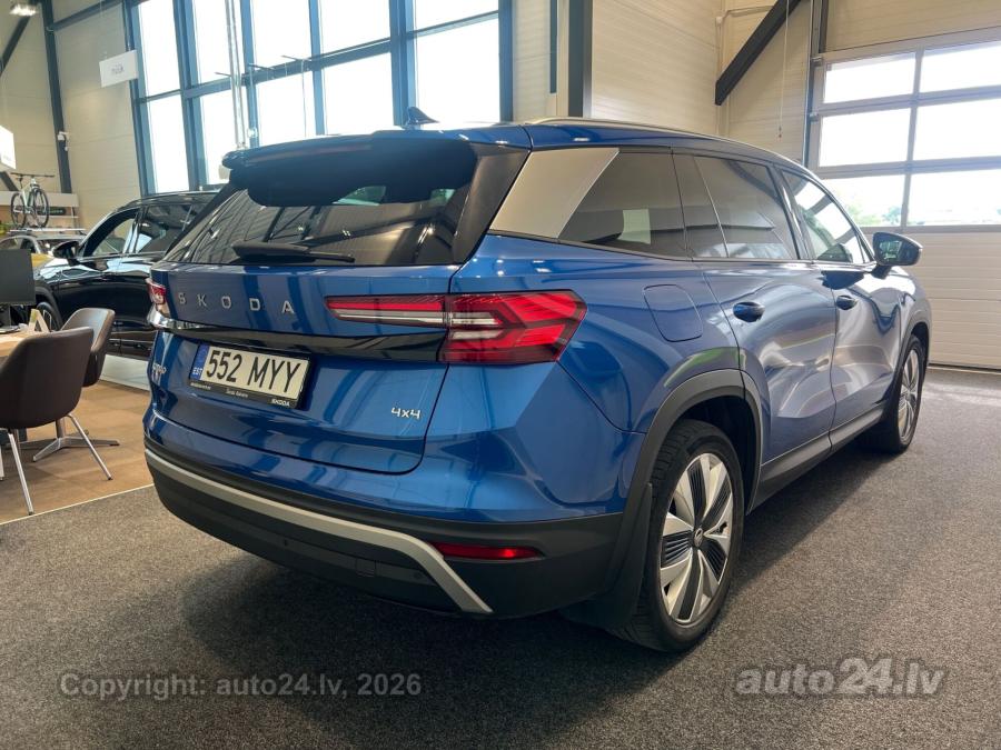 Zils Skoda Kodiaq 2024 Rakvere, ar dzinēja tilpumu 2.00 L un nobraukumu 95 tūkst. km par 39999 €, foto 5 vietnē AUTOMOTO.COM.LV