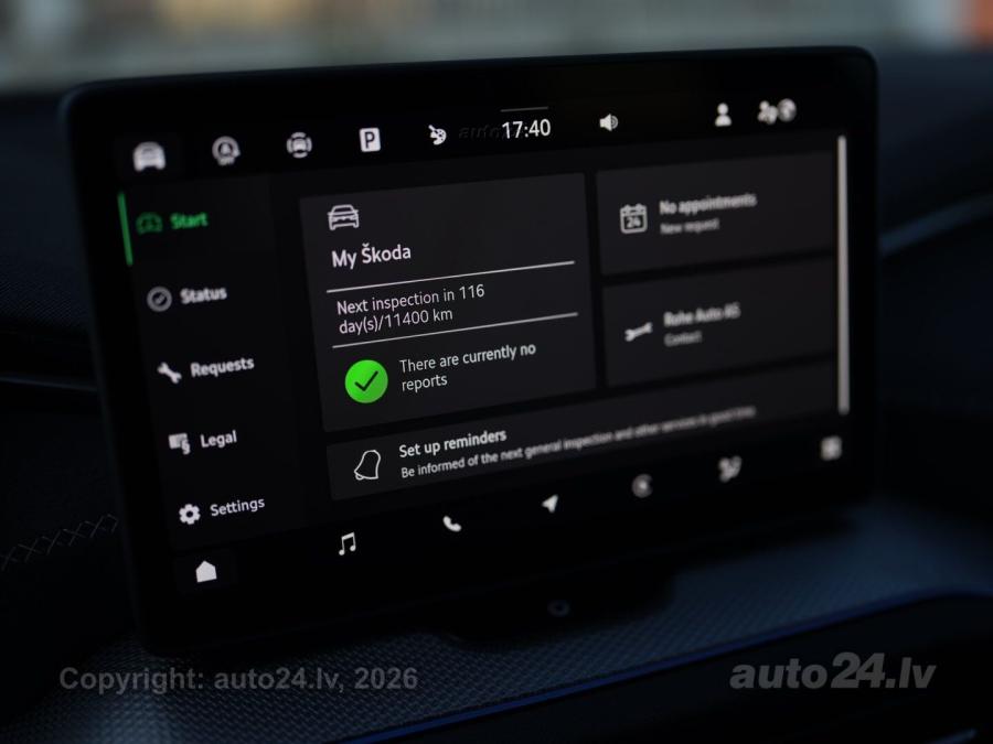 Zils Skoda Kodiaq 2024 Tallina, ar dzinēja tilpumu 1.50 L un nobraukumu 19 tūkst. km par 38900 €, foto 29 vietnē AUTOMOTO.COM.LV