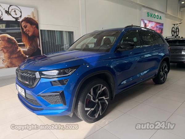 Синий Шкода Kodiaq 2024 в Пайде, объемом двигателя 2.00 л и пробегом 37 тыс. км за 41500 €, фото 1 на AUTOMOTO.COM.LV