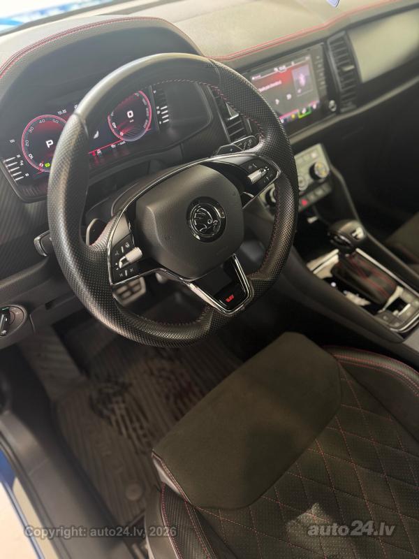 Синий Шкода Kodiaq 2024 в Пайде, объемом двигателя 2.00 л и пробегом 37 тыс. км за 41500 €, фото 5 на AUTOMOTO.COM.LV