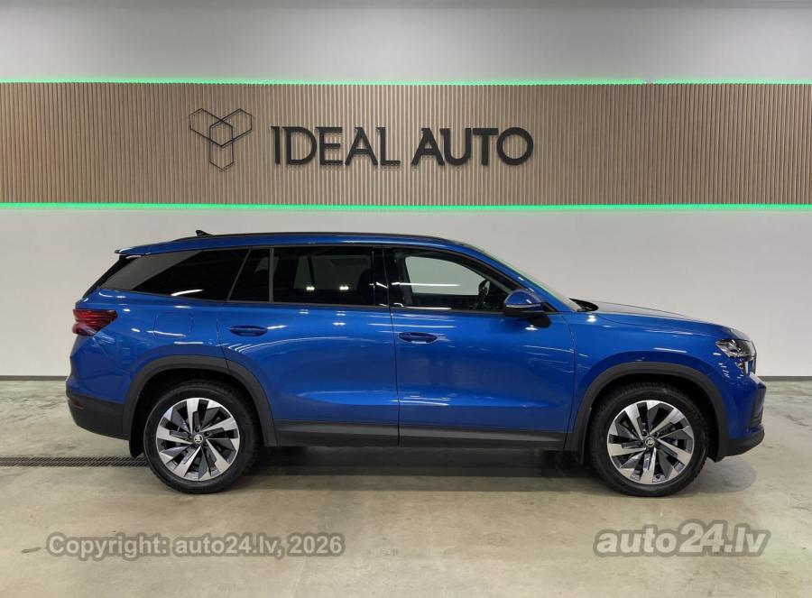 Синий Шкода Kodiaq 2024 в Таллин, объемом двигателя 2.00 л и пробегом 57 тыс. км за 36990 €, фото 4 на AUTOMOTO.COM.LV