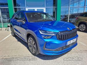 Синий Шкода Kodiaq 2025 в Тарту, объемом двигателя 1.50 л и пробегом 15 тыс. км за 42500 €, фото  на AUTOMOTO.COM.LV