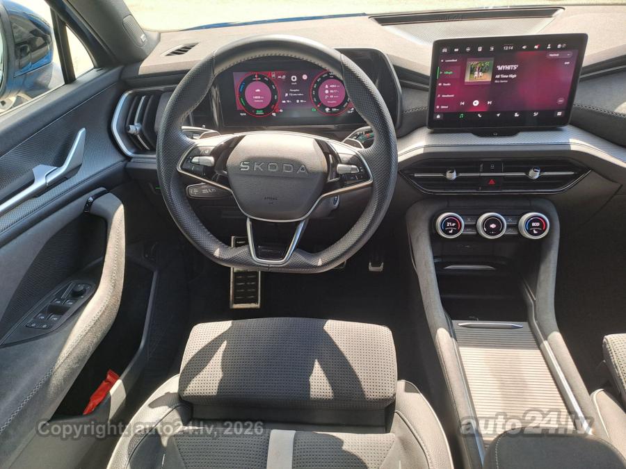 Синий Шкода Kodiaq 2025 в Тарту, объемом двигателя 1.50 л и пробегом 15 тыс. км за 42500 €, фото 4 на AUTOMOTO.COM.LV