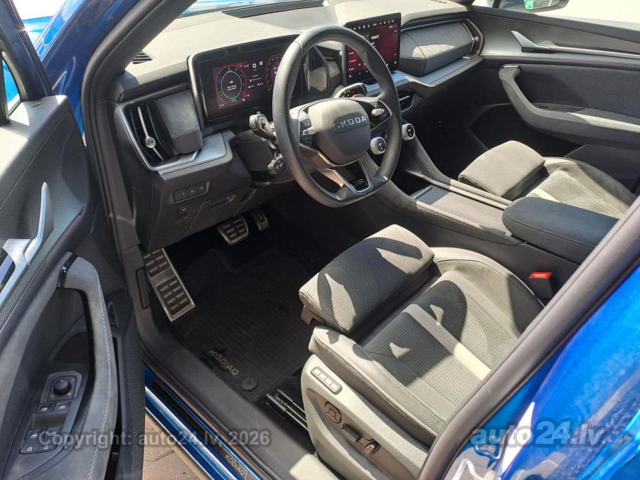 Синий Шкода Kodiaq 2025 в Тарту, объемом двигателя 1.50 л и пробегом 15 тыс. км за 42500 €, фото 5 на AUTOMOTO.COM.LV
