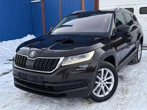 Brown Skoda Kodiaq 2017 in Prienai, with an engine capacity of 1.97 L and mileage of 286 thousand km for 13950 €, photo 3 on AUTOMOTO.COM.LV