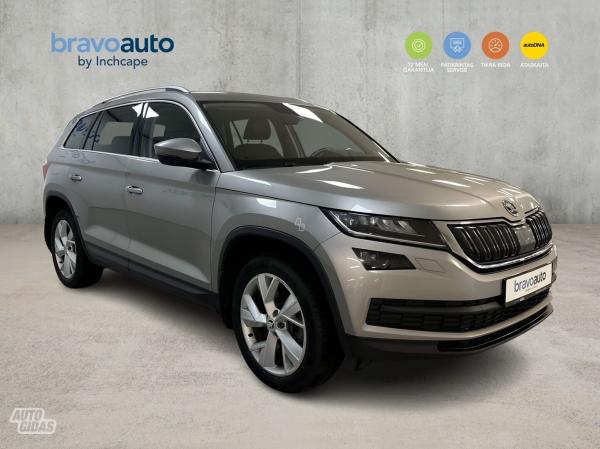 Brown Skoda Kodiaq 2017 in Vilnius, with an engine capacity of 2.00 L and mileage of 152 thousand km for 19250 €, photo 6 on AUTOMOTO.COM.LV