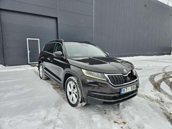 Brūns Skoda Kodiaq 2017 Kauņa, ar dzinēja tilpumu 1.97 L un nobraukumu 239 tūkst. km par 12700 €, foto  vietnē AUTOMOTO.COM.LV