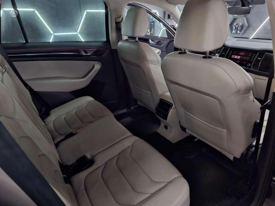Brūns Skoda Kodiaq 2017 Mažeikiai, ar dzinēja tilpumu 1.97 L un nobraukumu 240 tūkst. km par 17750 €, foto 19 vietnē AUTOMOTO.COM.LV