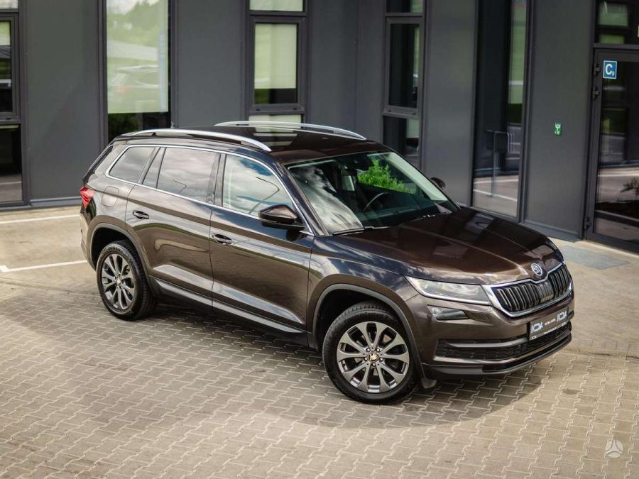Brūns Skoda Kodiaq 2017 Kauņa, ar dzinēja tilpumu 1.97 L un nobraukumu 265 tūkst. km par 16950 €, foto 4 vietnē AUTOMOTO.COM.LV