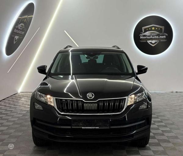 Brown Skoda Kodiaq 2017 in Marijampole, with an engine capacity of 1.97 L and mileage of 271 thousand km for 13999 €, photo 4 on AUTOMOTO.COM.LV