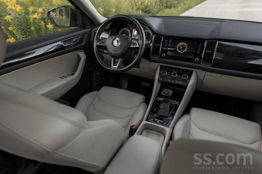 Brūns Skoda Kodiaq 2017 Rīga, ar dzinēja tilpumu 2.00 L un nobraukumu 231 tūkst. km par 15300 €, foto 8 vietnē AUTOMOTO.COM.LV