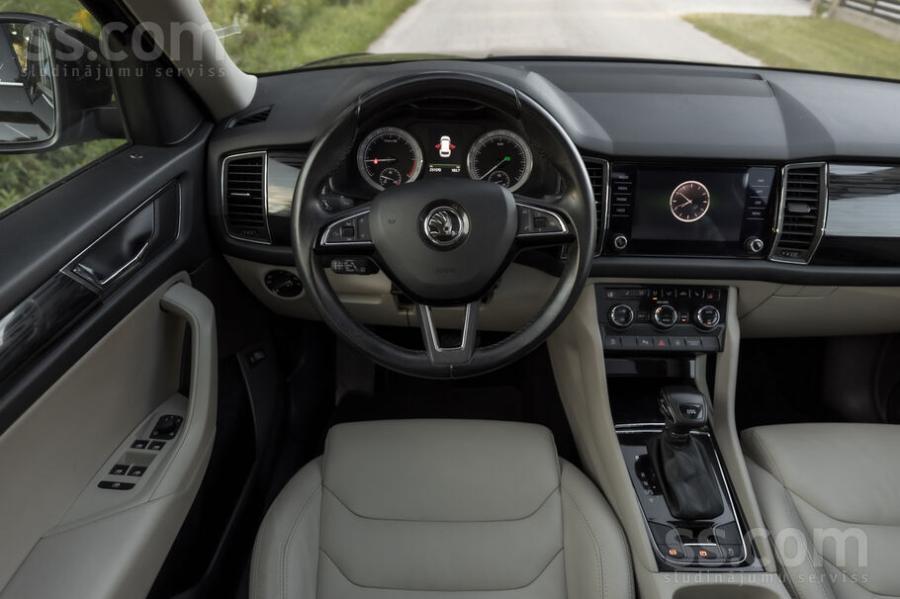 Brūns Skoda Kodiaq 2017 Rīga, ar dzinēja tilpumu 2.00 L un nobraukumu 231 tūkst. km par 15300 €, foto 14 vietnē AUTOMOTO.COM.LV