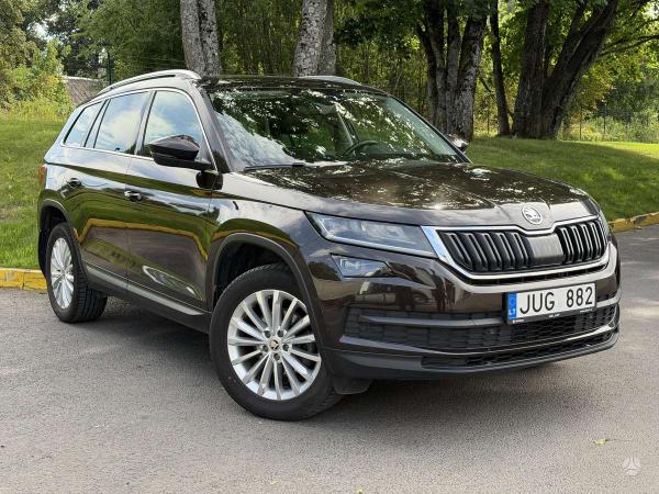 Brūns Skoda Kodiaq 2017 Viļņa, ar dzinēja tilpumu 1.97 L un nobraukumu 161 tūkst. km par 19900 €, foto 2 vietnē AUTOMOTO.COM.LV