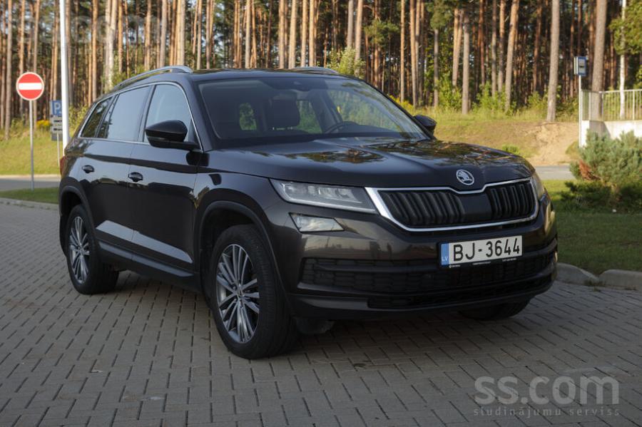 Коричневый Шкода Kodiaq 2017 в Рига, объемом двигателя 2.00 л и пробегом 219 тыс. км за 19000 €, фото 1 на AUTOMOTO.COM.LV