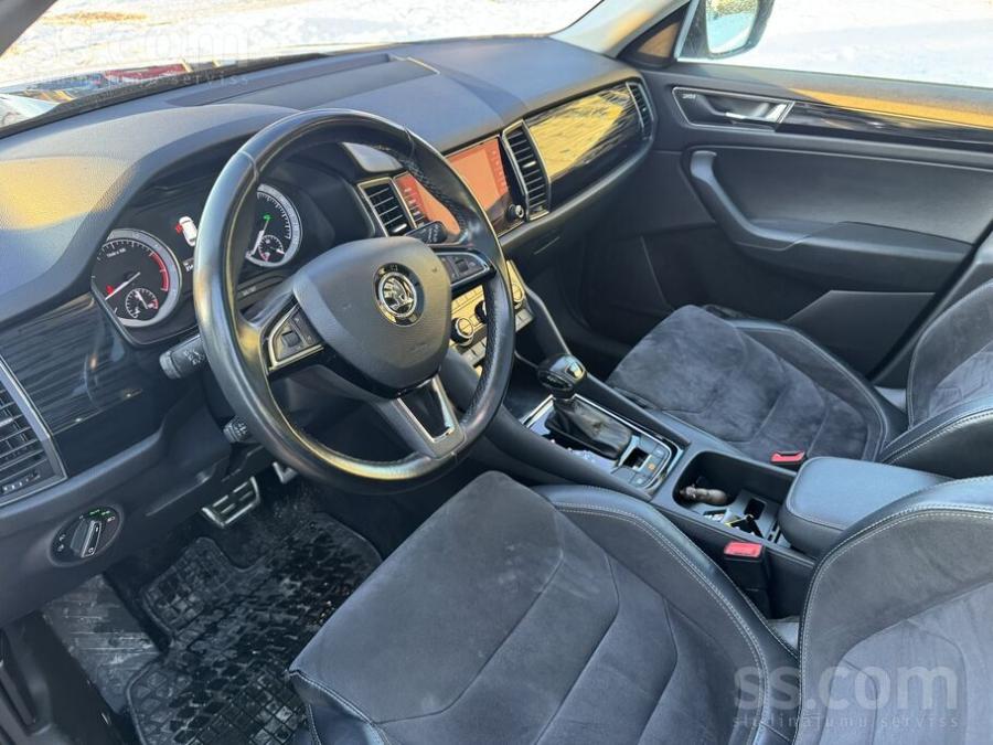 Brūns Skoda Kodiaq 2017 Rīga, ar dzinēja tilpumu 2.00 L un nobraukumu 215 tūkst. km par 20000 €, foto 9 vietnē AUTOMOTO.COM.LV