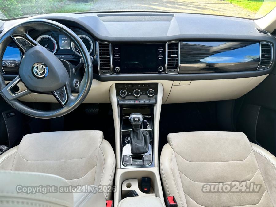 Brūns Skoda Kodiaq 2017 Tallina, ar dzinēja tilpumu 2.00 L un nobraukumu 148 tūkst. km par 19990 €, foto 6 vietnē AUTOMOTO.COM.LV