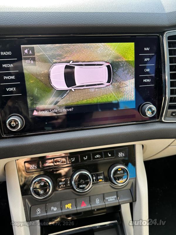 Brūns Skoda Kodiaq 2017 Tallina, ar dzinēja tilpumu 2.00 L un nobraukumu 148 tūkst. km par 19990 €, foto 8 vietnē AUTOMOTO.COM.LV