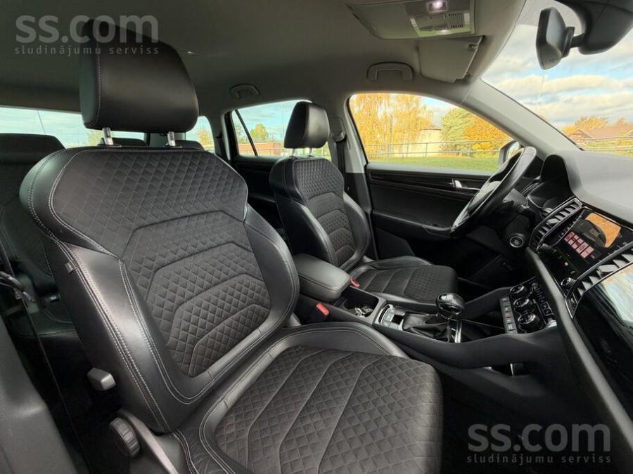 Brūns Skoda Kodiaq 2017 Rēzekne, ar dzinēja tilpumu 2.00 L un nobraukumu 155 tūkst. km par 17990 €, foto 20 vietnē AUTOMOTO.COM.LV