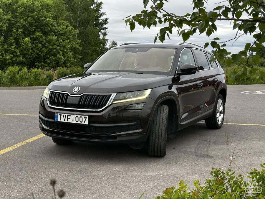 Коричневый Шкода Kodiaq 2018 в Вильнюс, объемом двигателя 2.00 л и пробегом 210 тыс. км за 16499 €, фото 3 на AUTOMOTO.COM.LV