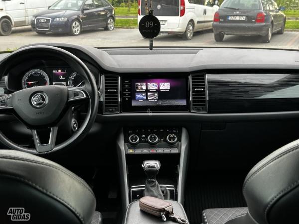 Brown Skoda Kodiaq 2018 in Vilnius, with an engine capacity of 2.00 L and mileage of 210 thousand km for 16499 €, photo 8 on AUTOMOTO.COM.LV