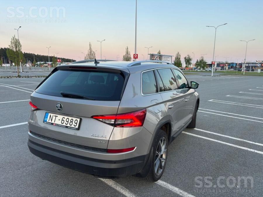 Коричневый Шкода Kodiaq 2018 в Рига, объемом двигателя 2.00 л и пробегом 213 тыс. км за 19750 €, фото 6 на AUTOMOTO.COM.LV
