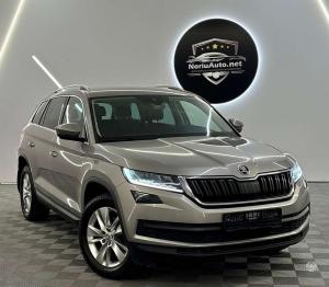 Brown Skoda Kodiaq 2018 in Marijampole, with an engine capacity of 1.40 L and mileage of 200 thousand km for 16750 €, photo  on AUTOMOTO.COM.LV