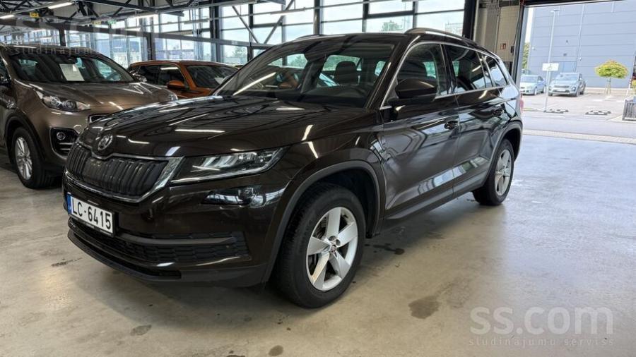 Коричневый Шкода Kodiaq 2018 в Рига, объемом двигателя 2.00 л и пробегом 216 тыс. км за 15900 €, фото 1 на AUTOMOTO.COM.LV
