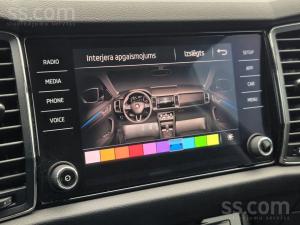 Brown Skoda Kodiaq 2018 in Riga, with an engine capacity of 2.00 L and mileage of 254 thousand km for 16890 €, photo 21 on AUTOMOTO.COM.LV