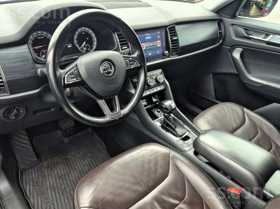 Brūns Skoda Kodiaq 2018 Rīga, ar dzinēja tilpumu 2.00 L un nobraukumu 254 tūkst. km par 16890 €, foto 8 vietnē AUTOMOTO.COM.LV