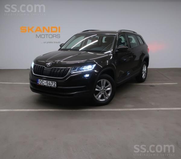 Brown Skoda Kodiaq 2019 in Riga, with an engine capacity of 1.50 L and mileage of 87 thousand km for 19490 €, photo 1 on AUTOMOTO.COM.LV
