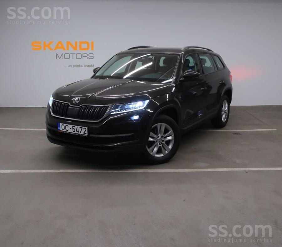 Brown Skoda Kodiaq 2019 in Riga, with an engine capacity of 1.50 L and mileage of 87 thousand km for 41490 €, photo 1 on AUTOMOTO.COM.LV
