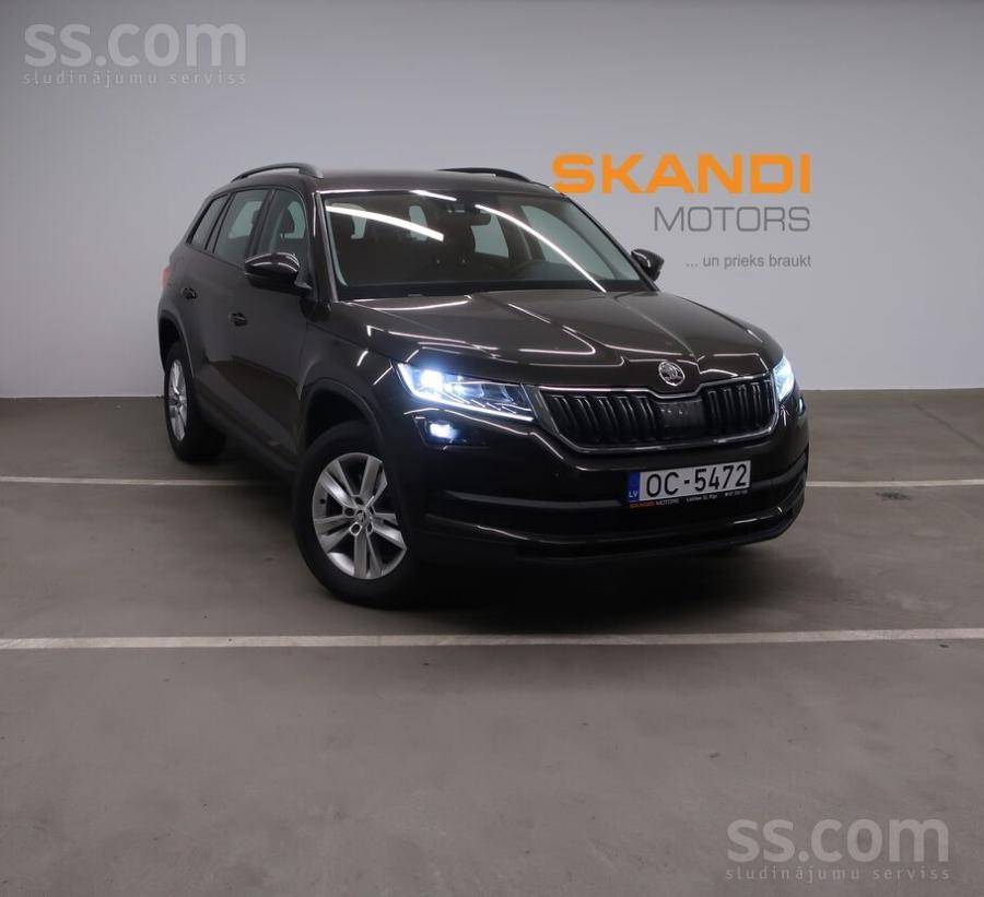Brown Skoda Kodiaq 2019 in Riga, with an engine capacity of 1.50 L and mileage of 87 thousand km for 41490 €, photo 3 on AUTOMOTO.COM.LV