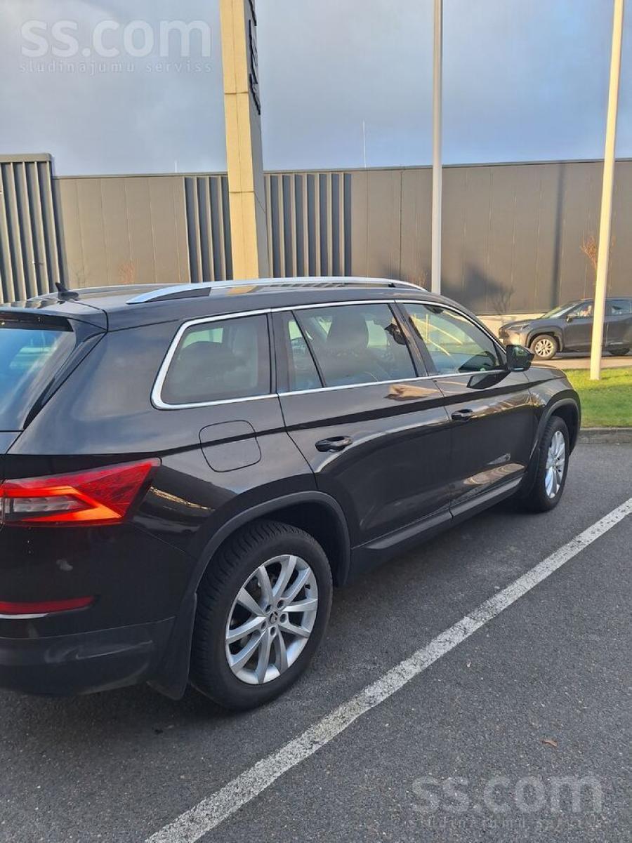 Brown Skoda Kodiaq 2019 in Riga, with an engine capacity of 1.50 L and mileage of 177 thousand km for 19500 €, photo 2 on AUTOMOTO.COM.LV