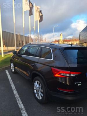 Brown Skoda Kodiaq 2019 in Riga, with an engine capacity of 1.50 L and mileage of 177 thousand km for 19500 €, photo 3 on AUTOMOTO.COM.LV
