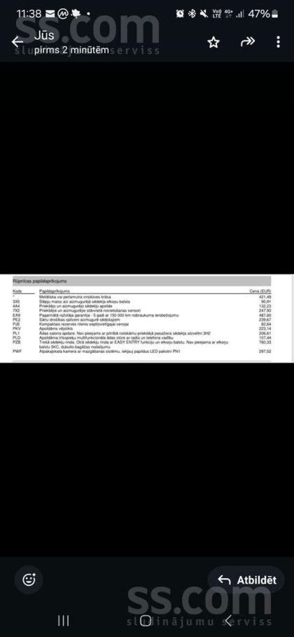 Brūns Skoda Kodiaq 2019 Rīga, ar dzinēja tilpumu 1.50 L un nobraukumu 177 tūkst. km par 19500 €, foto 10 vietnē AUTOMOTO.COM.LV