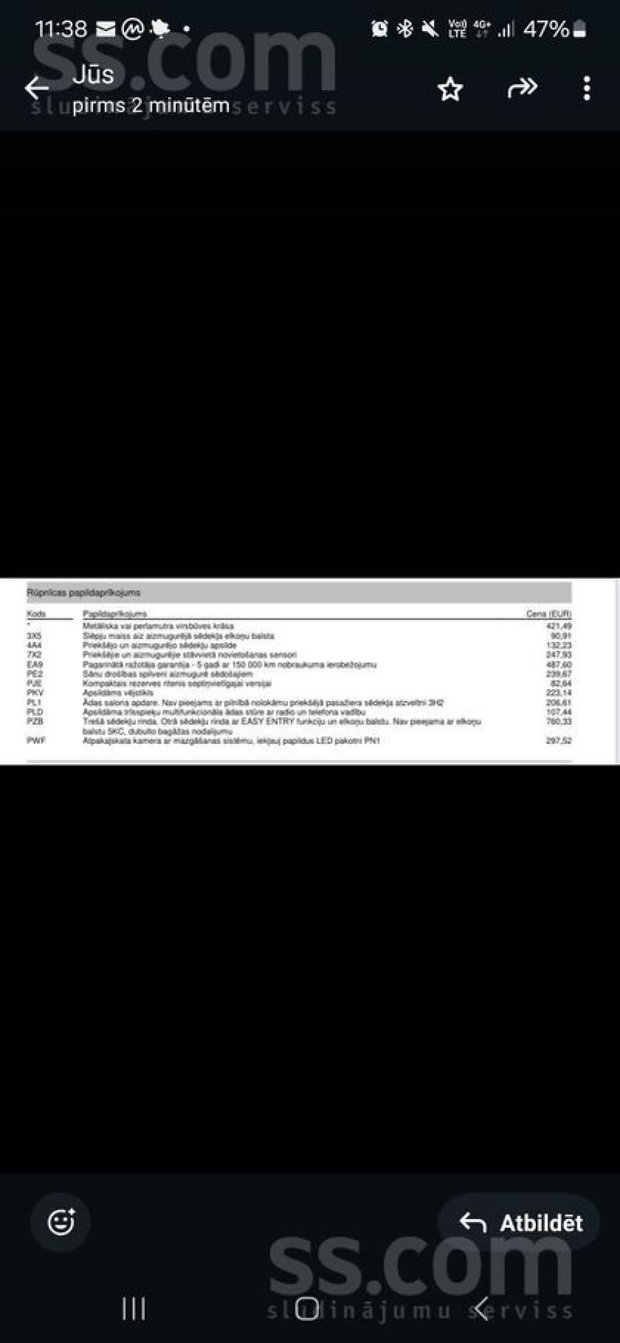 Brown Skoda Kodiaq 2019 in Riga, with an engine capacity of 1.50 L and mileage of 177 thousand km for 19500 €, photo 10 on AUTOMOTO.COM.LV