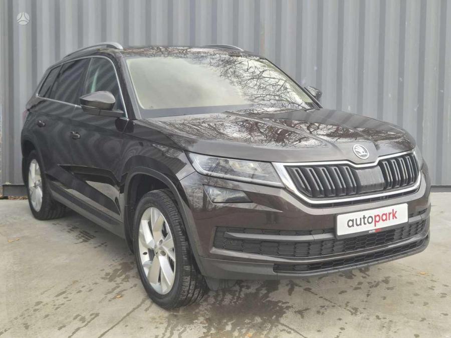 Brūns Skoda Kodiaq 2019 Viļņa, ar dzinēja tilpumu 1.97 L un nobraukumu 143 tūkst. km par 22900 €, foto 2 vietnē AUTOMOTO.COM.LV