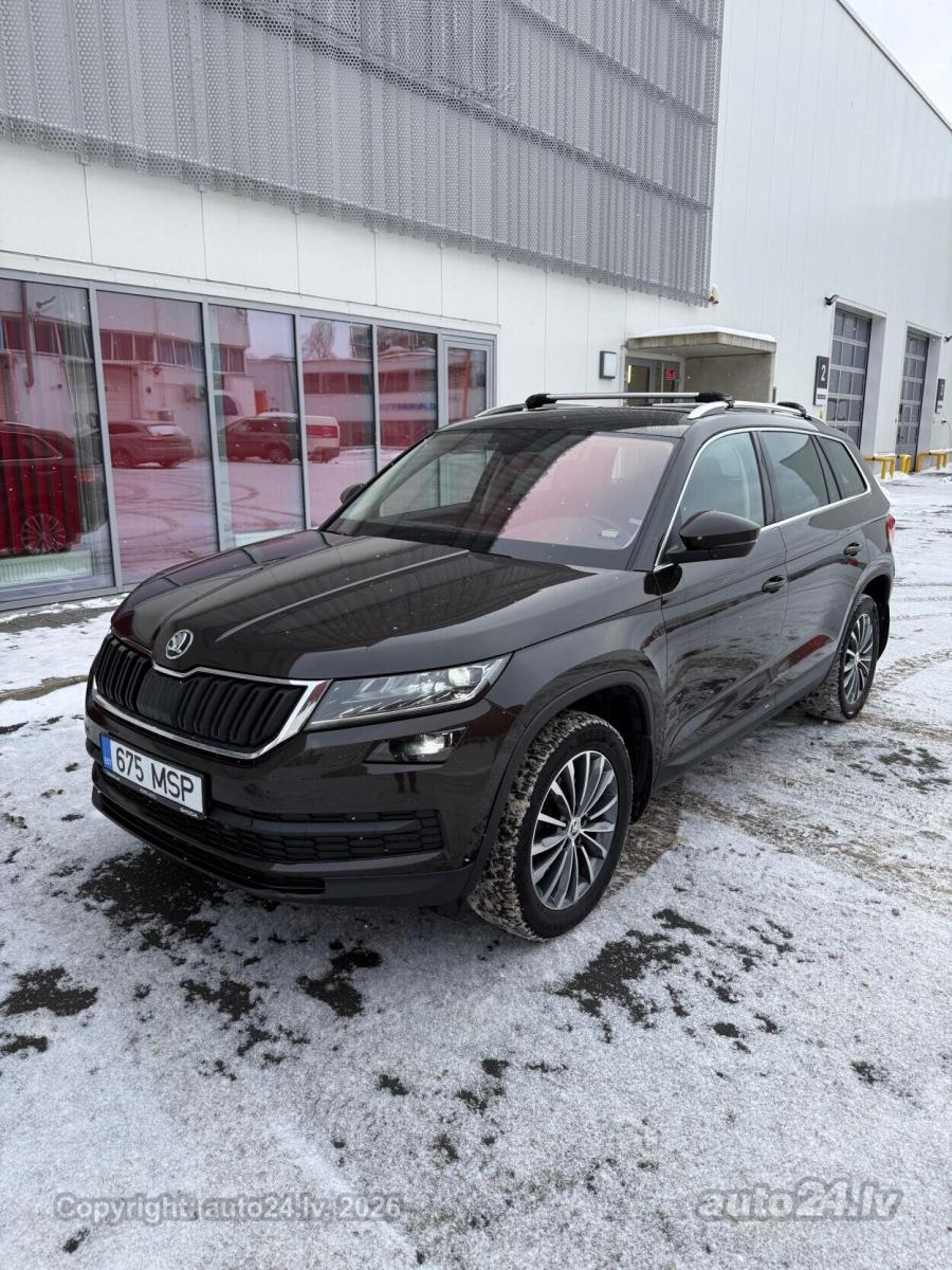 Brown Skoda Kodiaq 2019 in Tallinn, with an engine capacity of 2.00 L and mileage of 152 thousand km for 25000 €, photo 1 on AUTOMOTO.COM.LV