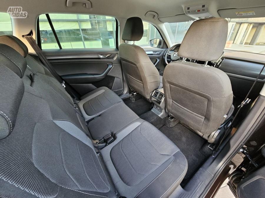 Brown Skoda Kodiaq 2019 in Vilnius, with an engine capacity of 1.50 L and mileage of 132 thousand km for 20200 €, photo 16 on AUTOMOTO.COM.LV