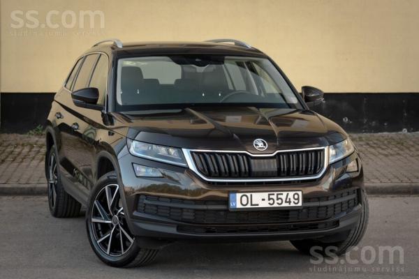 Коричневый Шкода Kodiaq 2019 в Тукумс, объемом двигателя 2.00 л и пробегом 207 тыс. км за 21950 €, фото 1 на AUTOMOTO.COM.LV