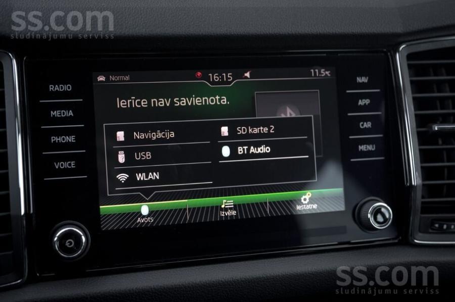 Коричневый Шкода Kodiaq 2019 в Тукумс, объемом двигателя 2.00 л и пробегом 207 тыс. км за 21950 €, фото 21 на AUTOMOTO.COM.LV