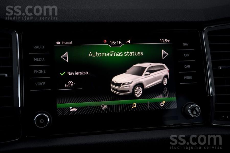 Коричневый Шкода Kodiaq 2019 в Тукумс, объемом двигателя 2.00 л и пробегом 207 тыс. км за 21950 €, фото 23 на AUTOMOTO.COM.LV