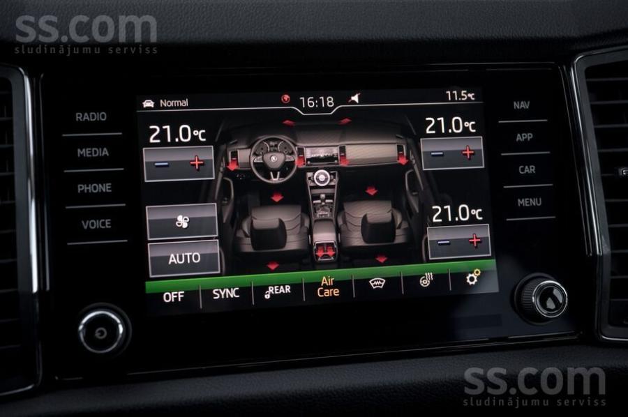 Коричневый Шкода Kodiaq 2019 в Тукумс, объемом двигателя 2.00 л и пробегом 207 тыс. км за 21950 €, фото 25 на AUTOMOTO.COM.LV