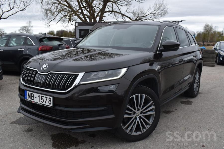 Brūns Skoda Kodiaq 2019 Kuldīga, ar dzinēja tilpumu 2.00 L un nobraukumu 0 tūkst. km par 23550 €, foto 1 vietnē AUTOMOTO.COM.LV