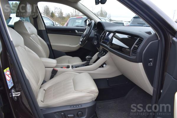 Brūns Skoda Kodiaq 2019 Kuldīga, ar dzinēja tilpumu 2.00 L un nobraukumu 0 tūkst. km par 23550 €, foto 5 vietnē AUTOMOTO.COM.LV
