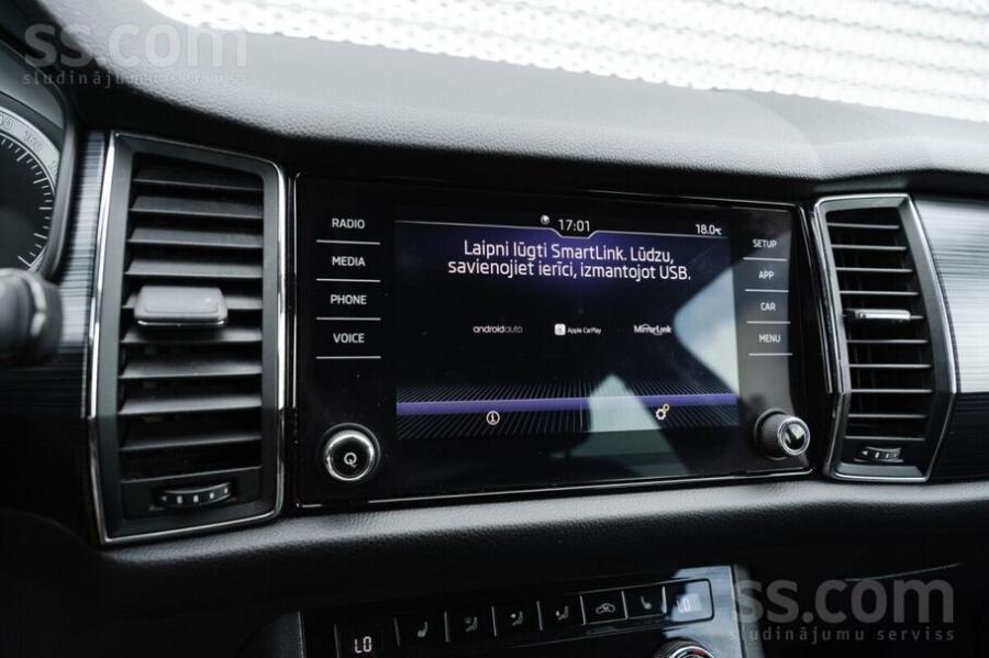Brūns Skoda Kodiaq 2019 Rīga, ar dzinēja tilpumu 1.50 L un nobraukumu 163 tūkst. km par 18750 €, foto 15 vietnē AUTOMOTO.COM.LV