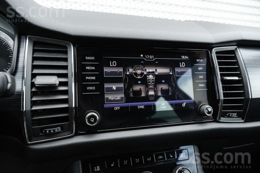 Brūns Skoda Kodiaq 2019 Rīga, ar dzinēja tilpumu 1.50 L un nobraukumu 163 tūkst. km par 18750 €, foto 16 vietnē AUTOMOTO.COM.LV