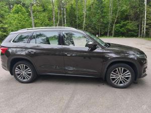 Brown Skoda Kodiaq 2019 in Alytus, with an engine capacity of 2.00 L and mileage of 160 thousand km for 20800 €, photo  on AUTOMOTO.COM.LV