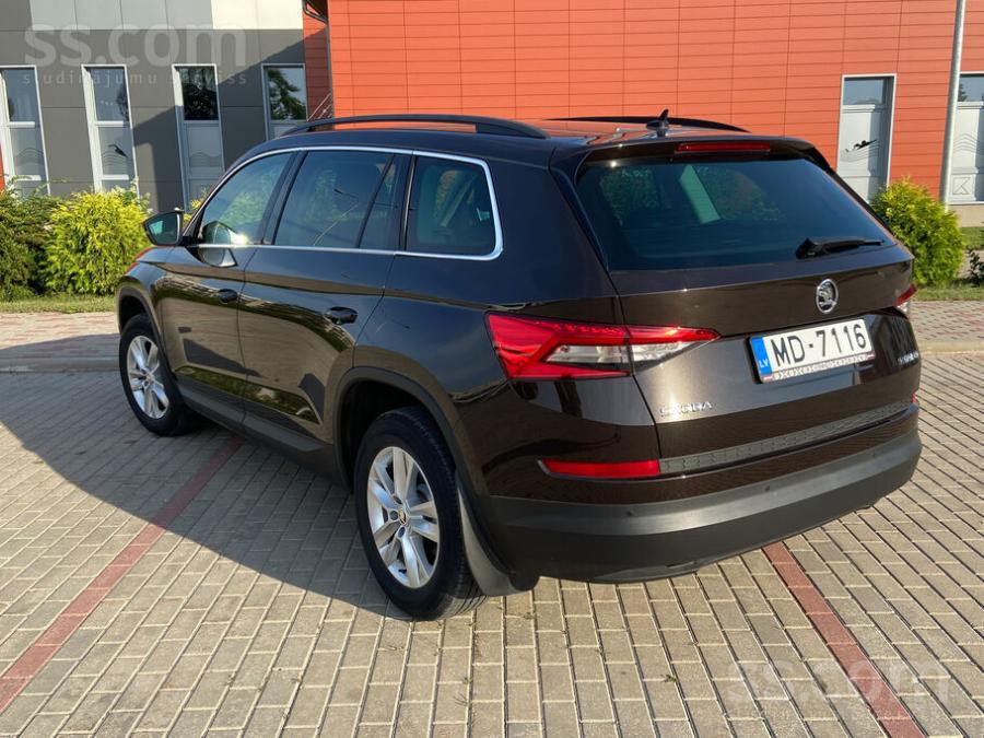 Brūns Skoda Kodiaq 2019 Rīga, ar dzinēja tilpumu 2.00 L un nobraukumu 94 tūkst. km par 19750 €, foto 5 vietnē AUTOMOTO.COM.LV